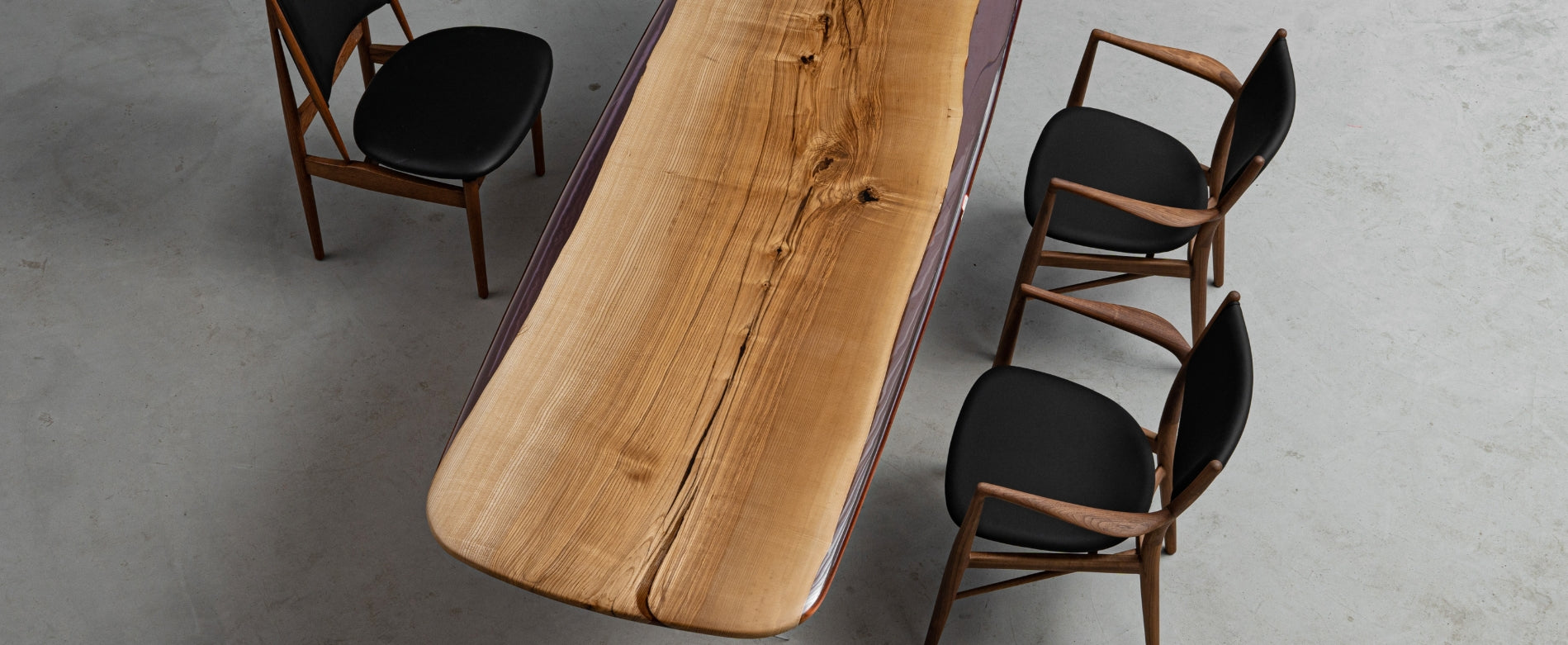 Ash Epoxy Table - Usatabletops